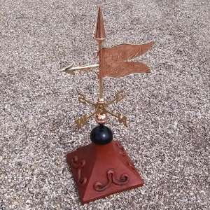 Weathervane finials - Weathervanes supplied on ridge tiles